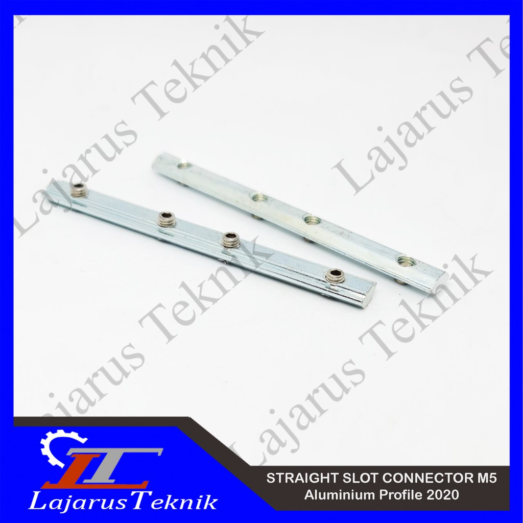 Jual STRAIGHT SLOT CONNECTOR M5 Aluminium Profile 2020 | Shopee Indonesia