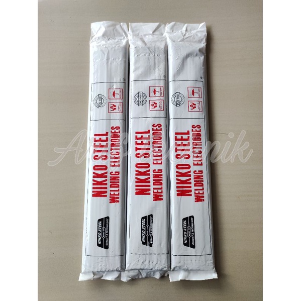 Jual Kawat Las Stainless Steel Nikko Steel NSN308 3.2mm 1Kg / WELDING ELECTRODES NSN 308 3,2 ...