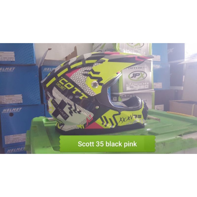 Jual helm trail scott fullface | Shopee Indonesia