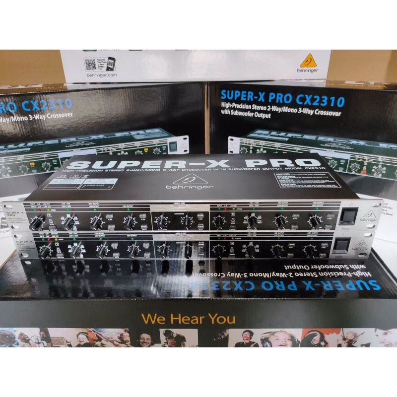 Jual BEHRINGER SUPER X PRO CX2310 CROSSOVER CX 2310 MURAH | Shopee ...