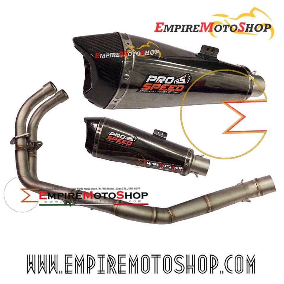 Jual Knalpot Prospeed Honda CBR250RR Shark Black Fullsystem | Shopee ...