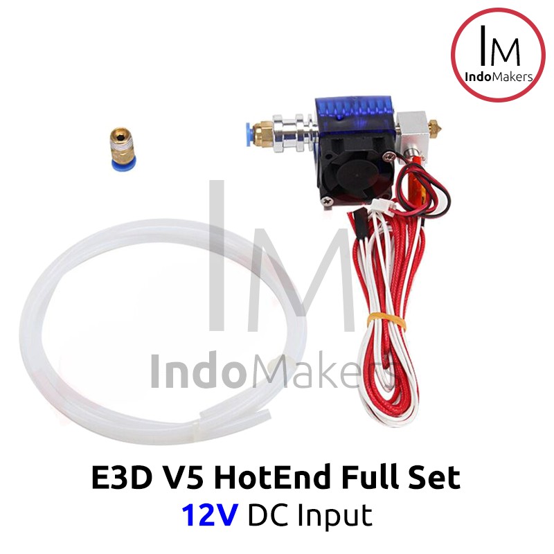 Jual E3D V5 / i3 Mega HotEnd Full Set 12VDC 3D Printer Print Head | Shopee Indonesia