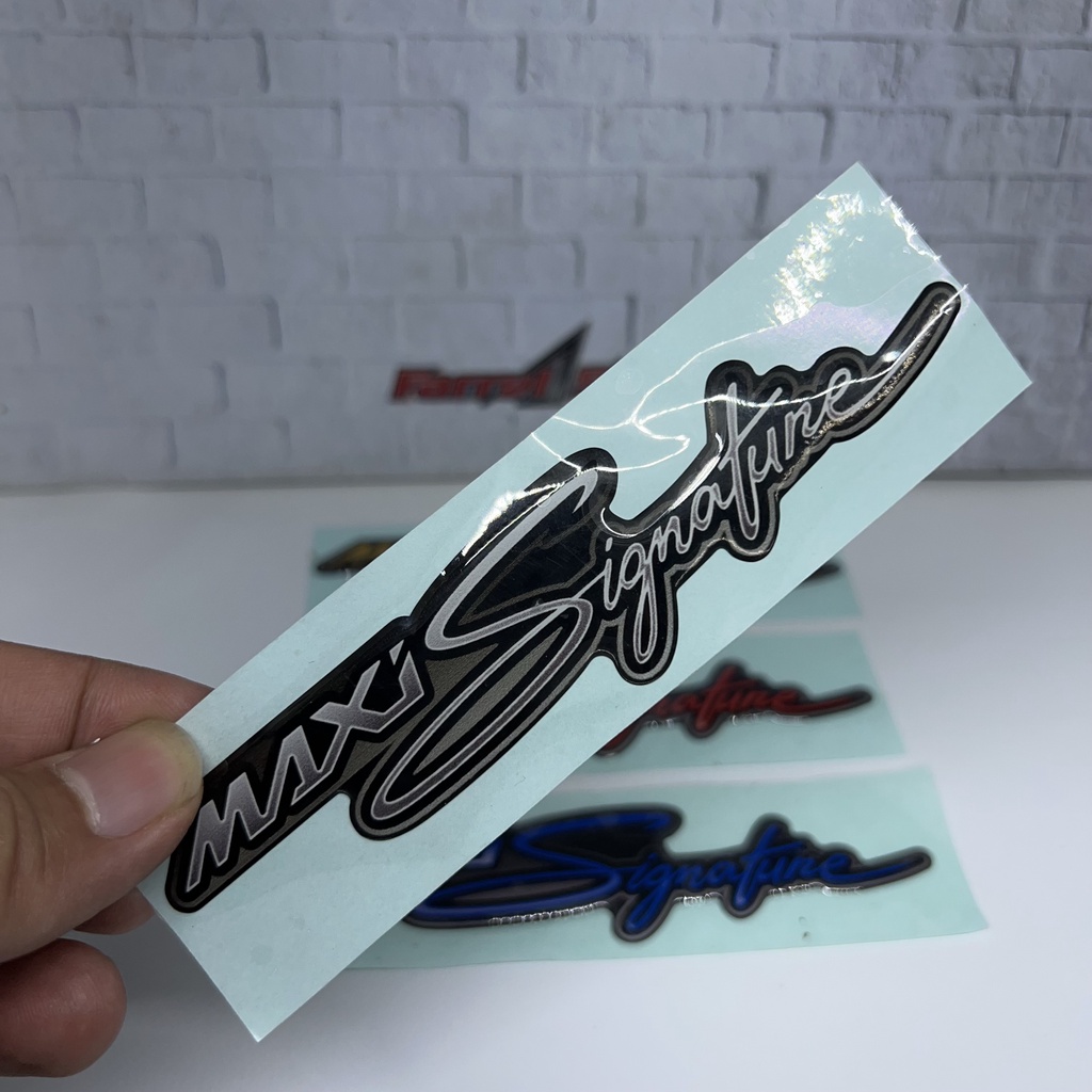 Jual STIKER MAXI SIGNATURE TIMBUL STICKER NMAX XMAX AEROX | Shopee ...