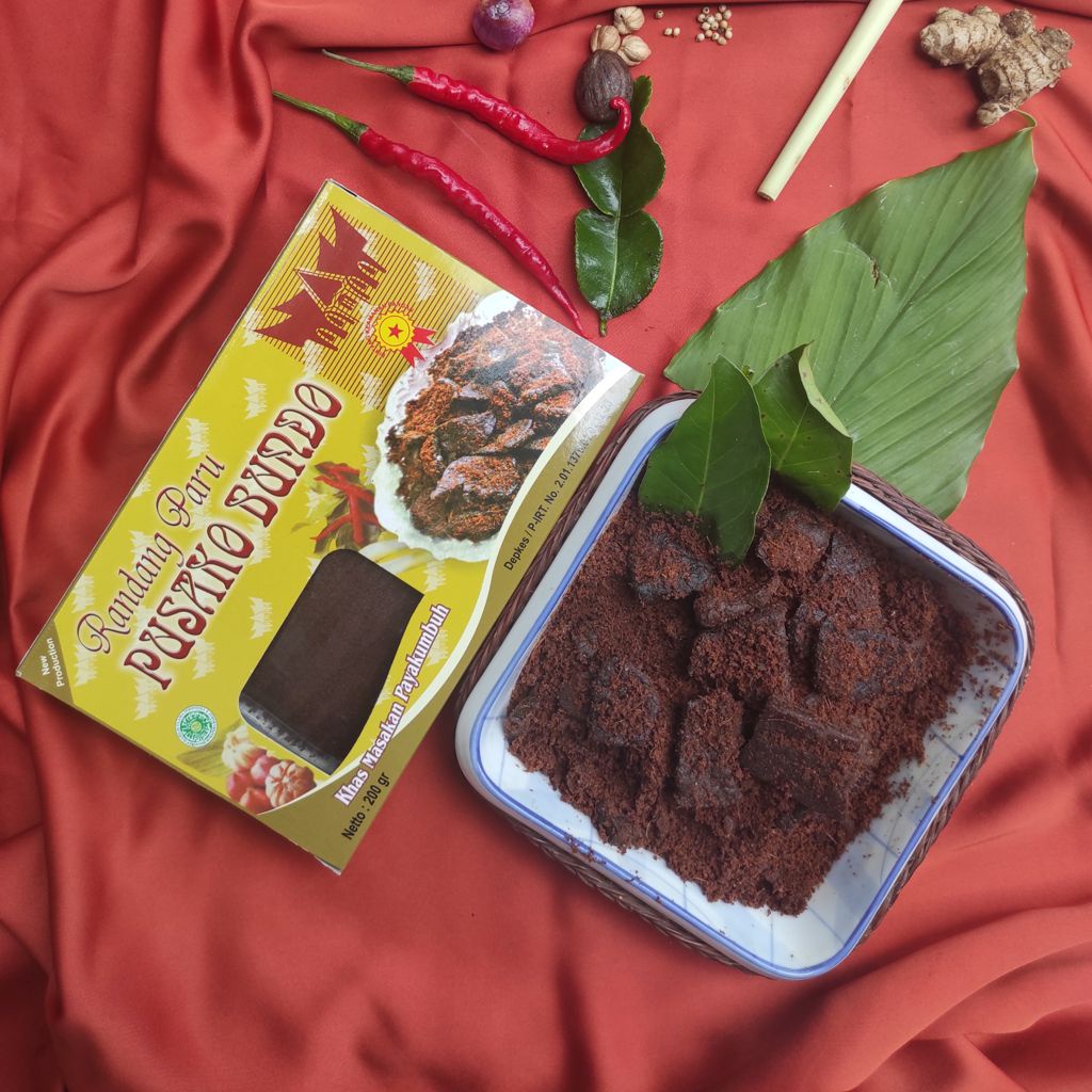 Jual Rendang Paru Kering Pusako Bundo Oleh-Oleh Asli Cemilan Kampung ...