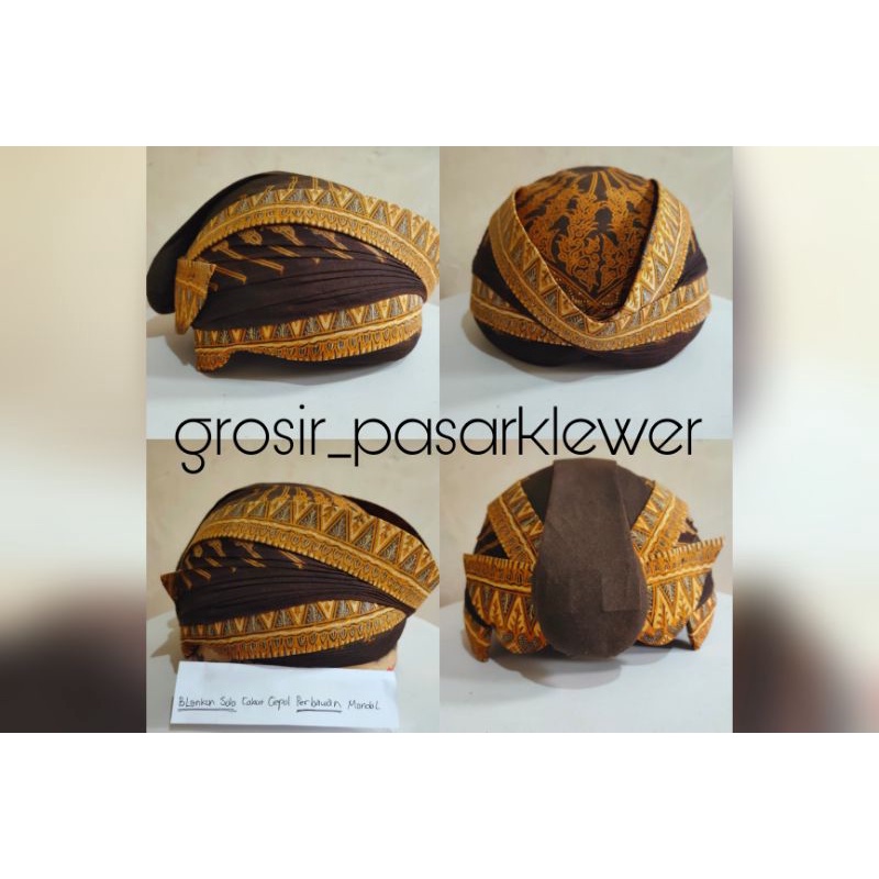 Jual Blankon Halus Solo Modang Perbawan | Shopee Indonesia