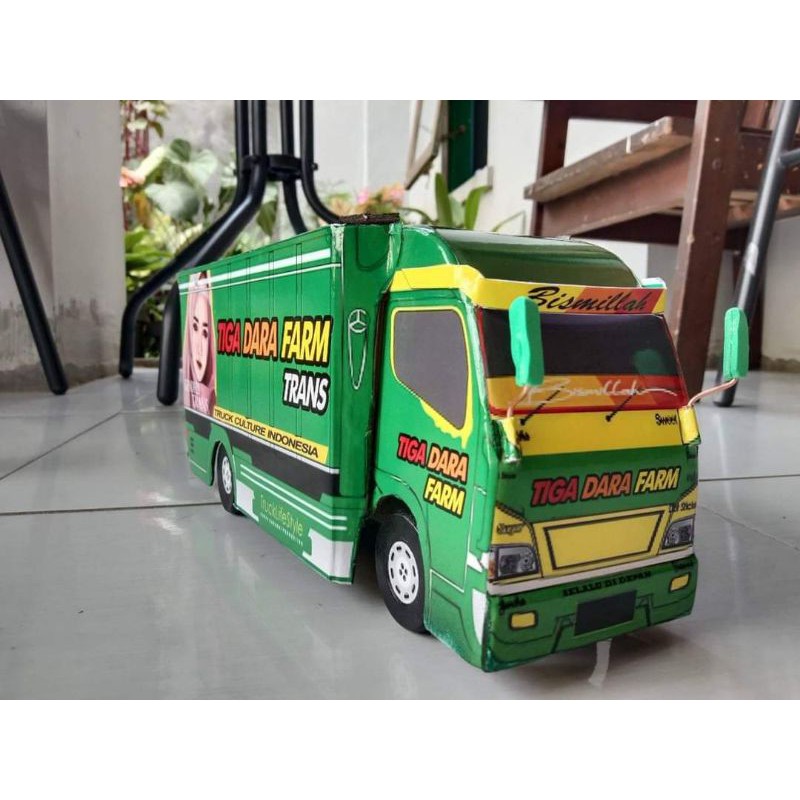 Jual miniatur truk tiga dara farm | Shopee Indonesia