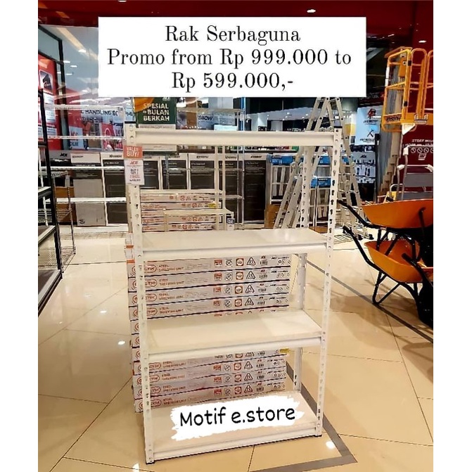 Jual TACTIX RAK BESI ACE HARDWARE ORIGINAL | Shopee Indonesia