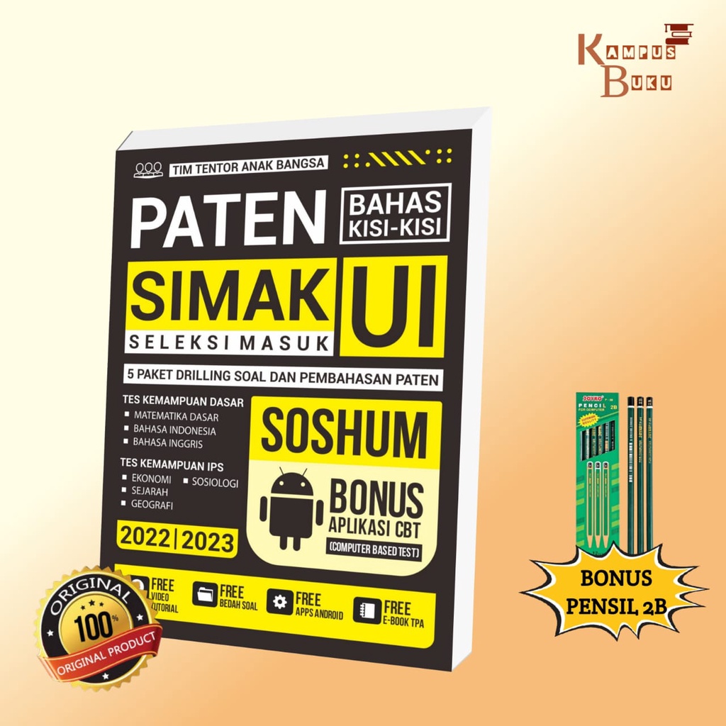 Jual Buku SIMAK UI SOSHUM : Paten Bahas Kisi Kisi SIMAK UI SOSHUM 2022 ... Jual Buku SIMAK UI SOSHUM : Paten Bahas Kisi Kisi SIMAK UI SOSHUM 2022 ...