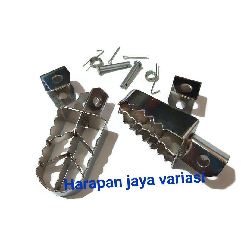 Jual Step footstep tril gerigi full besi set kanan kiri | Shopee Indonesia