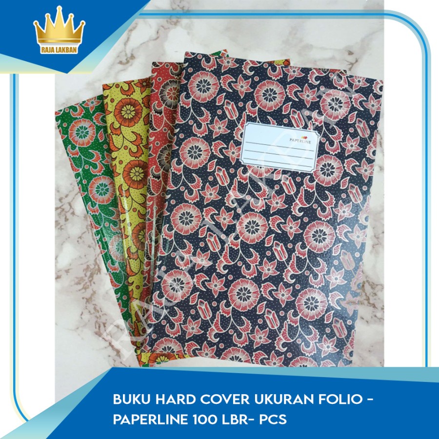 Jual Buku Hard Cover Ukuran Folio - Paperline 100 LBR | Shopee Indonesia