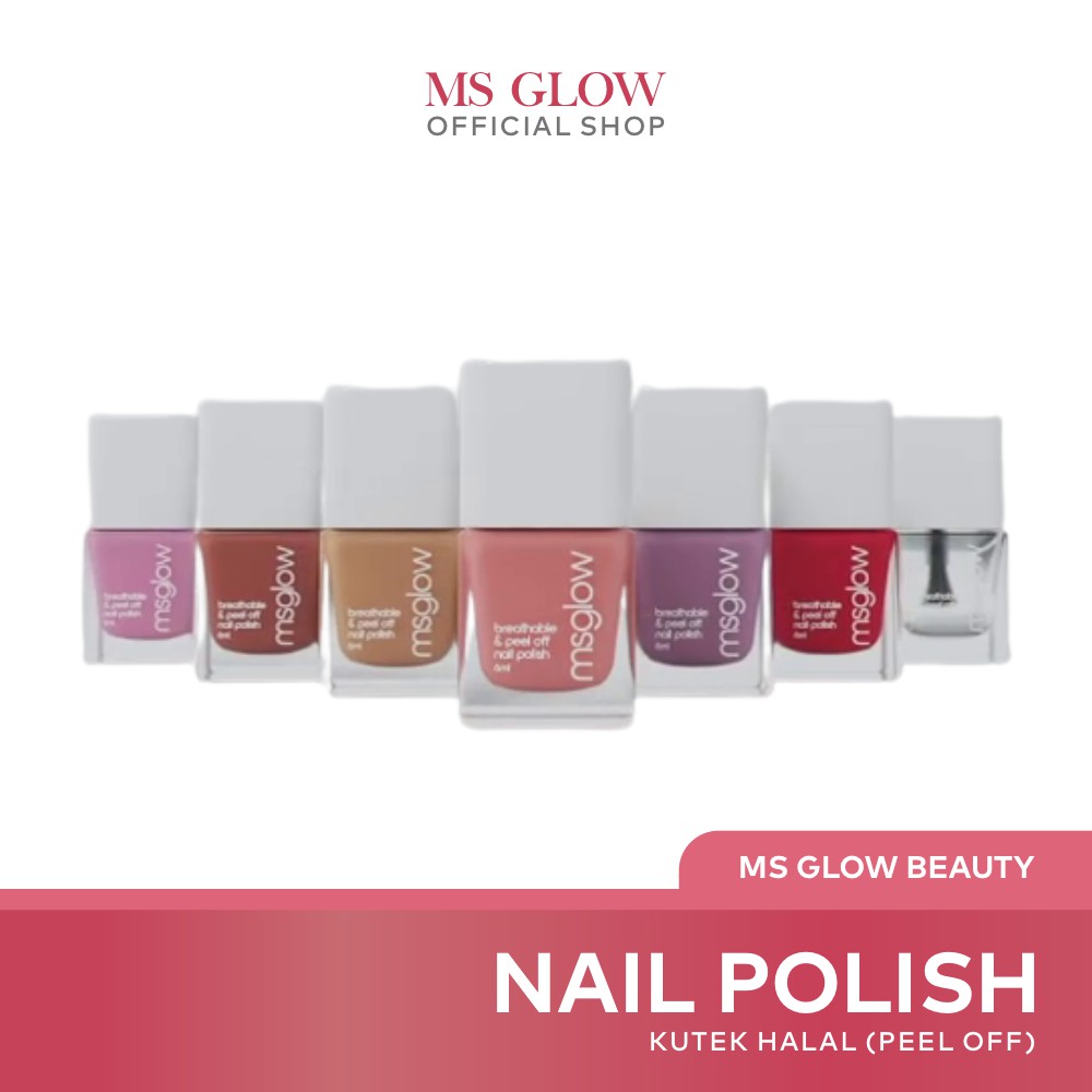 Jual (COD) MS Glow Nail Polish - Kutek Halal (Peel Off) | Shopee Indonesia Jual (COD) MS Glow Nail Polish - Kutek Halal (Peel Off) | Shopee Indonesia