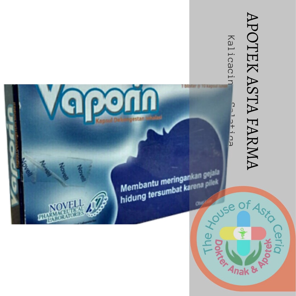 Jual Vaporin Kapsul Lunak Untuk Melegakan Pernafasan | Shopee Indonesia