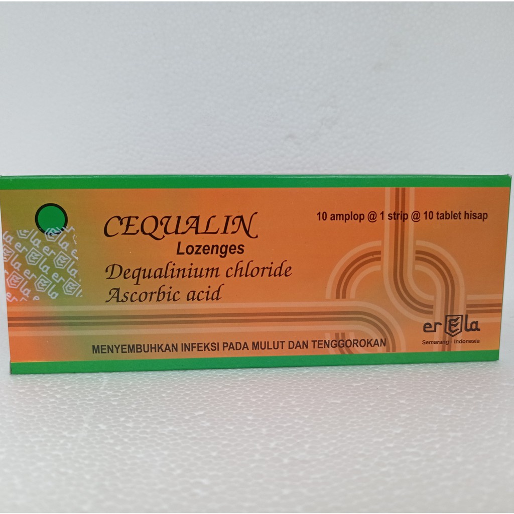 Jual Cequalin Lozenges 1 STRIP 10 TABLET HISAP | Shopee Indonesia