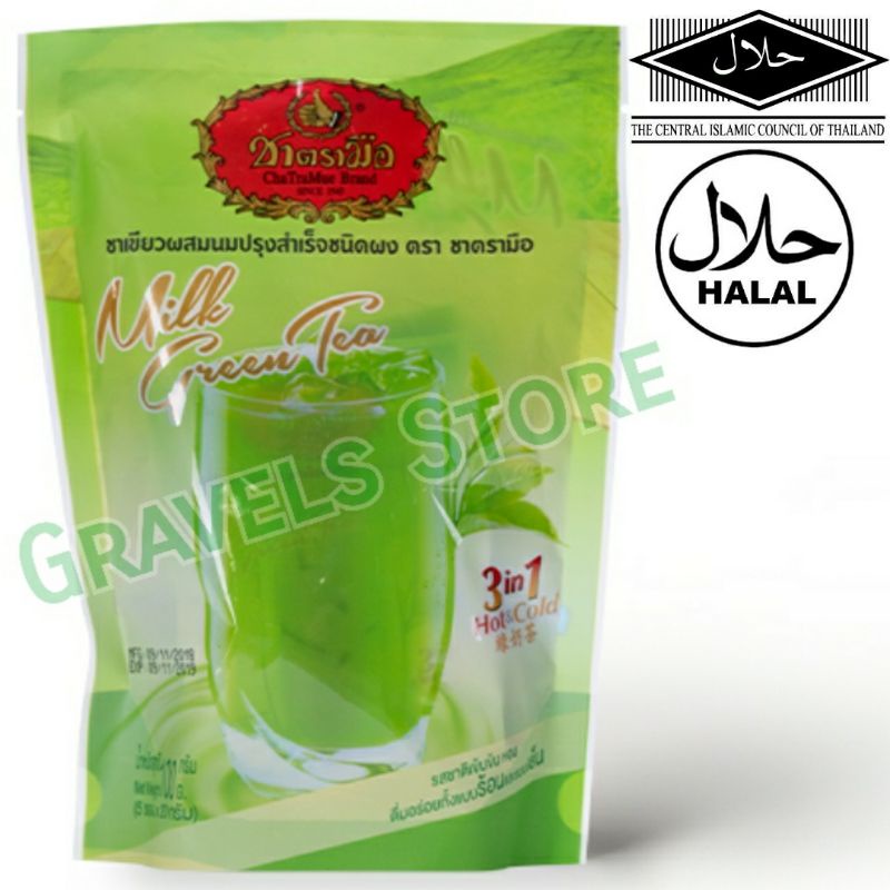 Jual [Logo HALAL] ChaTraMue Milk Tea / Green Milk Tea Powder - Matcha ...