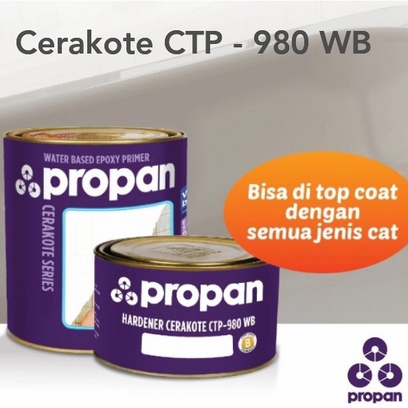 Jual Cat Dasar PROPAN CERAKOTE PRIMER CTP 980 - 1 LITER | Shopee Indonesia