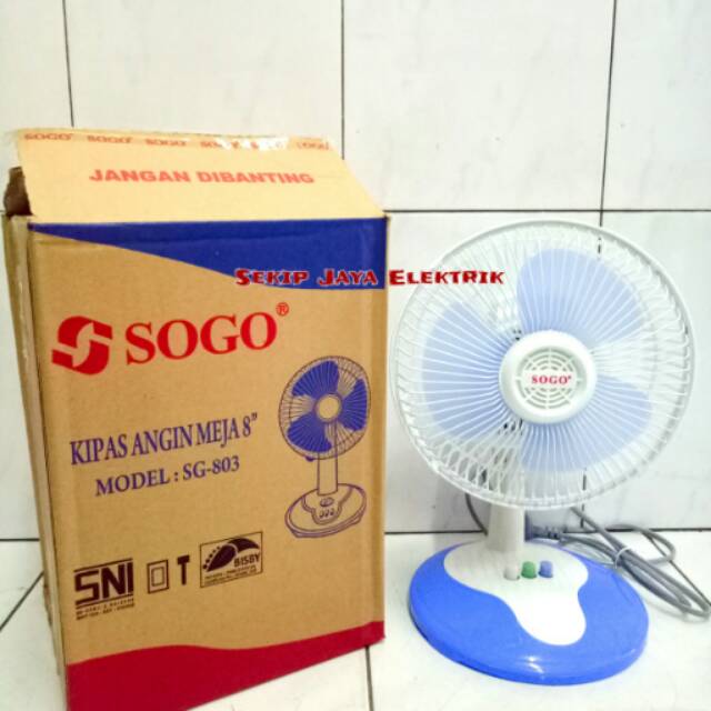 Jual Kipas Angin Meja 8" SOGO SG-803 | Shopee Indonesia