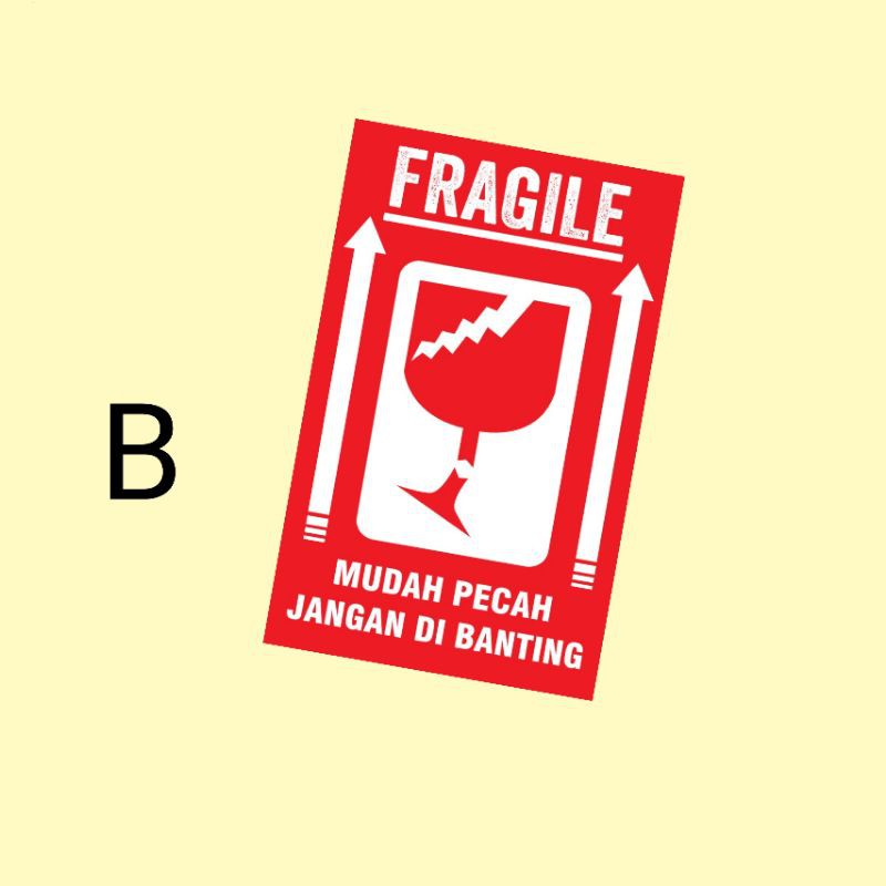 Jual STIKER FRAGILE/STIKER PECAH BELAH/STIKER MURAH | Shopee Indonesia