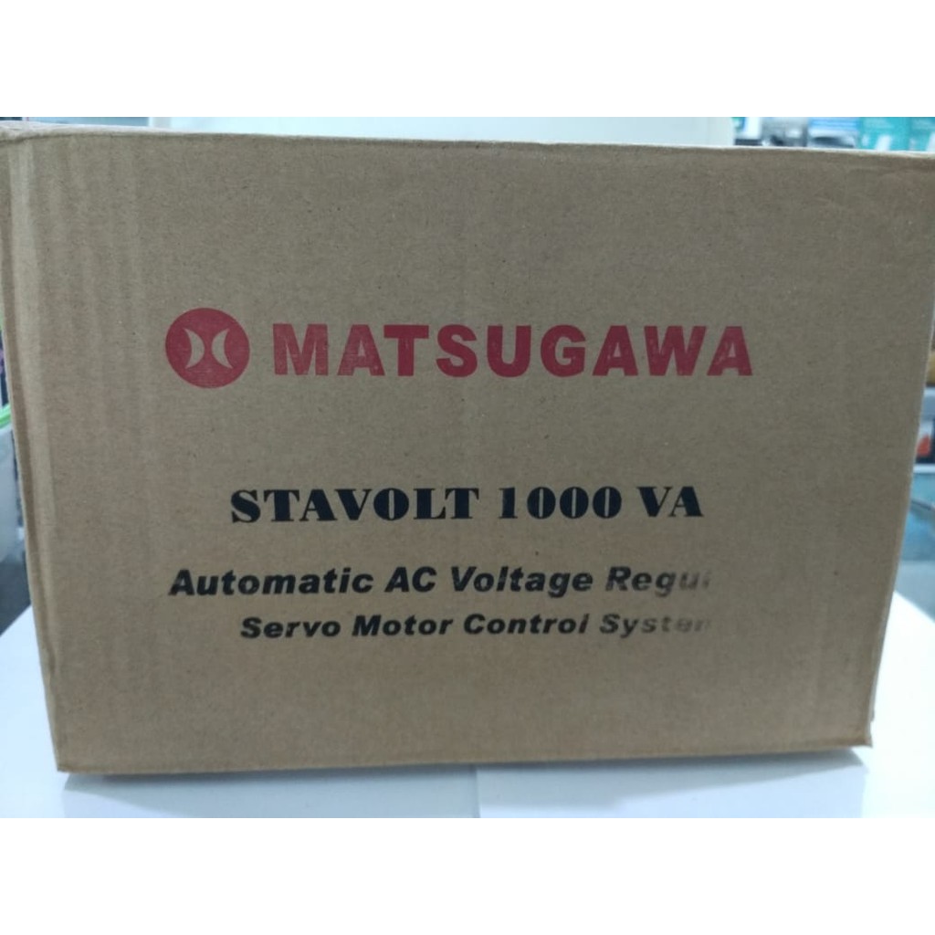Jual STAVOLT MOTOR MATSUGAWA 1000VA | Shopee Indonesia