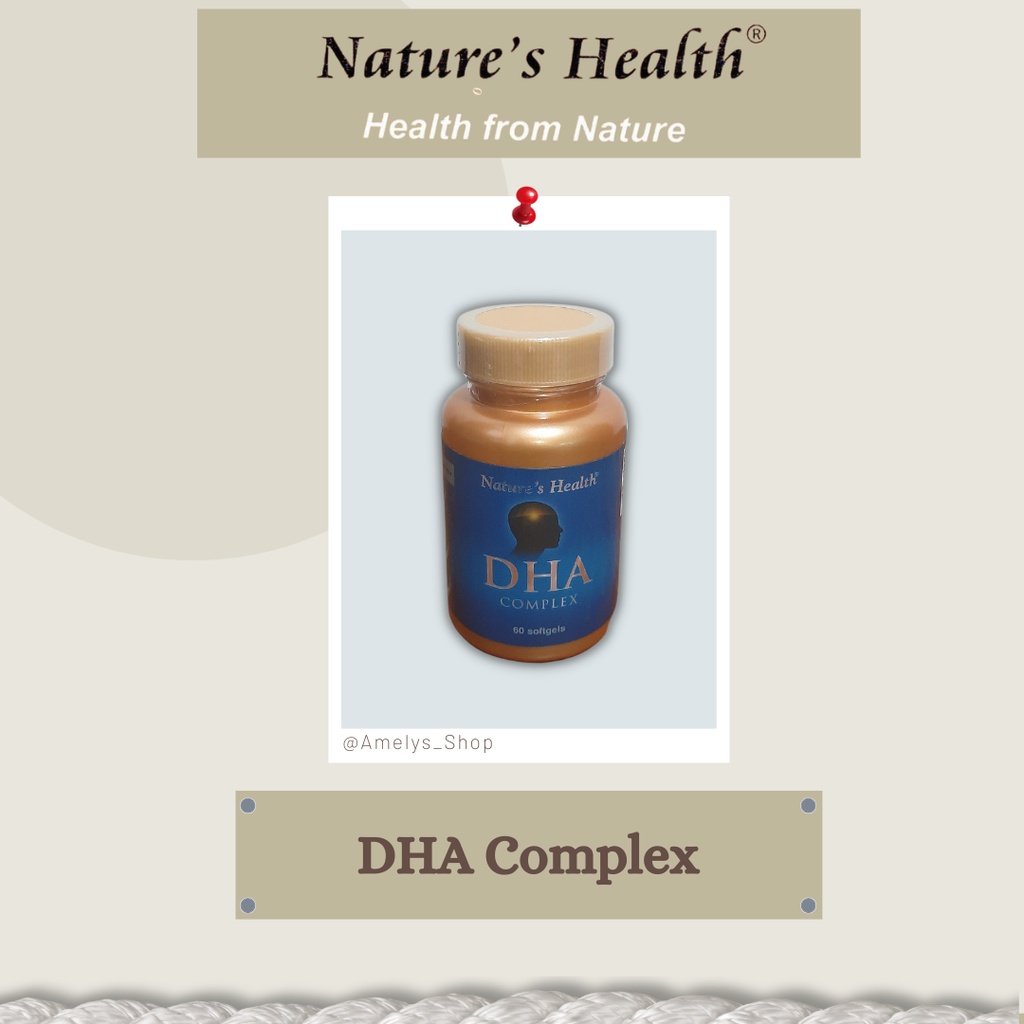 Jual Nature's Health - DHA Complex ( 60 softgel ) | Shopee Indonesia