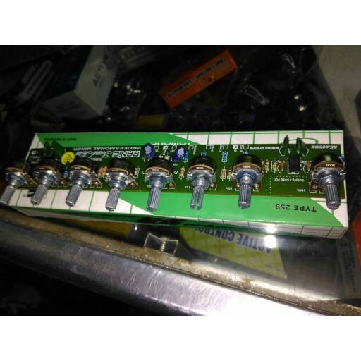 Jual kit penguat mic / pre amp / mixer yamaha 8 potensio | Shopee Indonesia
