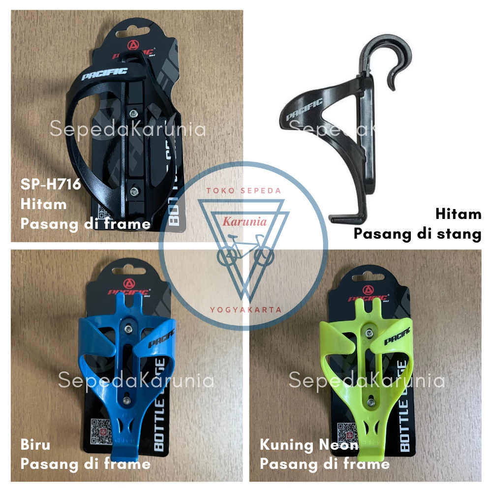 Jual Tempat Botol Minum Sepeda Merk Pacific / Rak Botol / Bottle Cage ...
