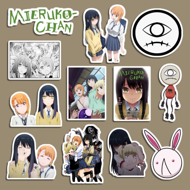 Jual Sticker Anime Mieruko Chan Miko Hana Yuria Stiker Anime | Shopee ...