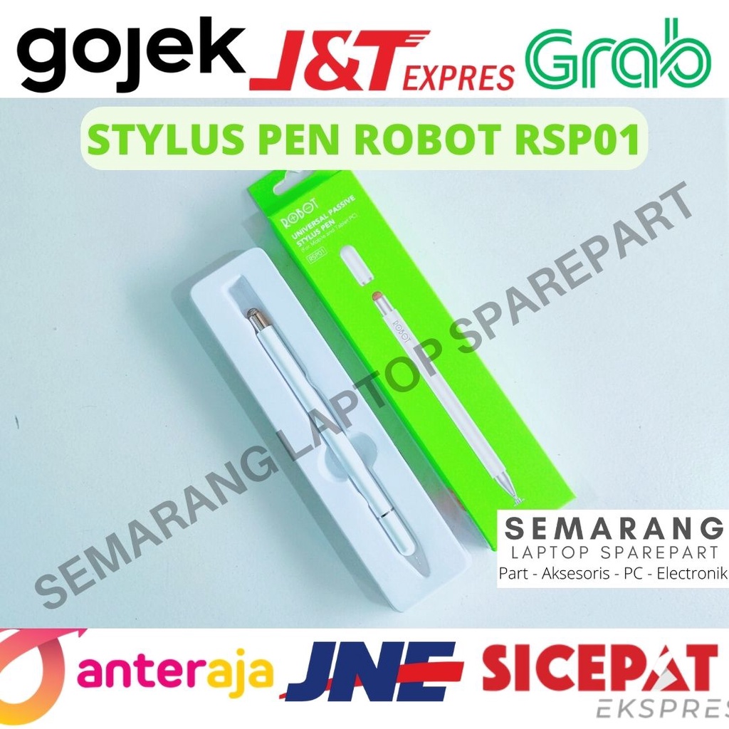Jual ROBOT RSP01 2in1 Stylus Pen Universal Android Ipad Tab Tablet ...