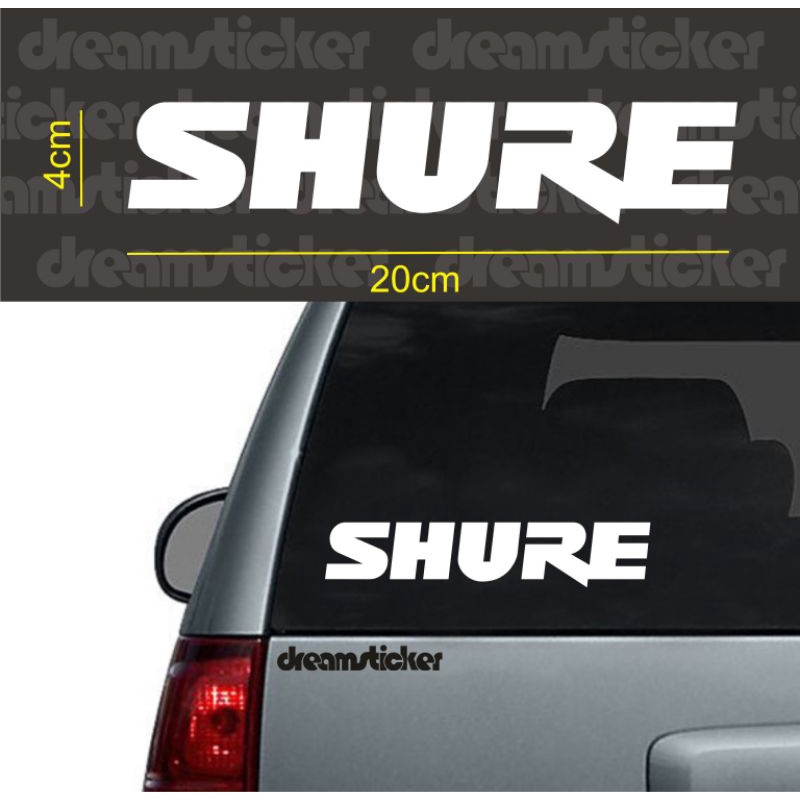 Jual Sticker Stiker Shure | Shopee Indonesia