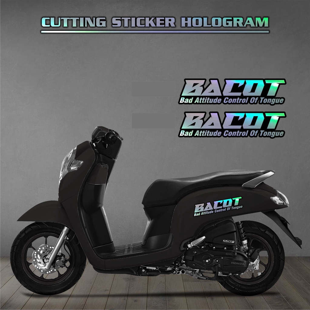Jual STIKER CUTTING VARIASI SCOOPY MOTIF RACING LIS SCOOPY STRIPING ...
