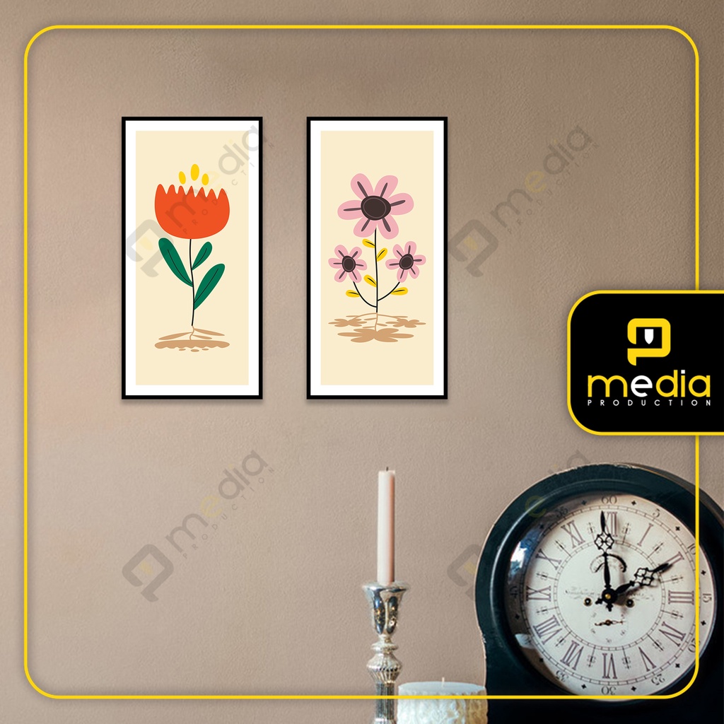 Jual Hiasan Dinding Kayu | Spring Flower | Wall Decor | Pajangan ...