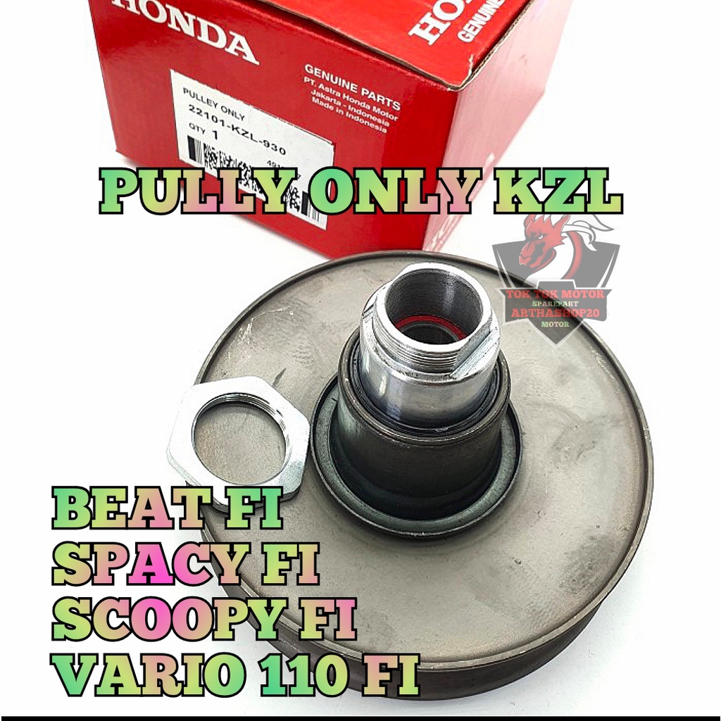 Jual PULLY ONLY KZL KUALITAS ASLI ORIGINAL HONDA injeksi BEAT FI stater ...