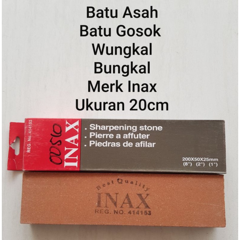 Jual Batu Asah Batu Gosok Wungkal Bungkal Merk Inax Ukuran 20cm ...