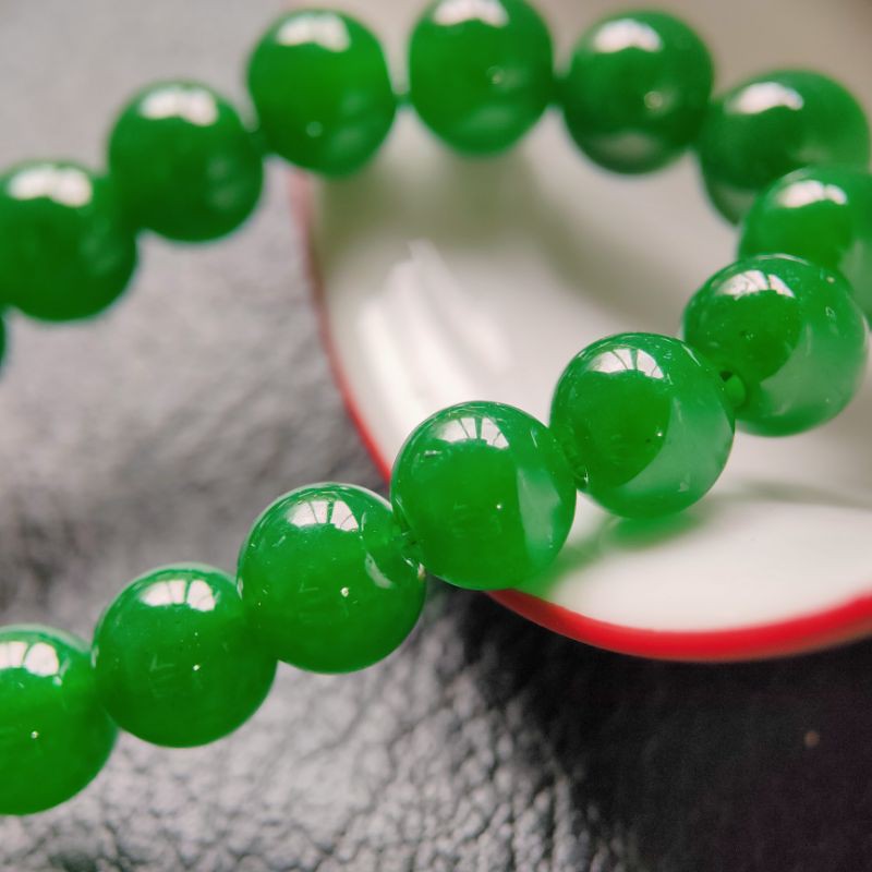 Jual 52 butir manik 8mm Mutsin untuk meronce merangkai gelang kalung ...