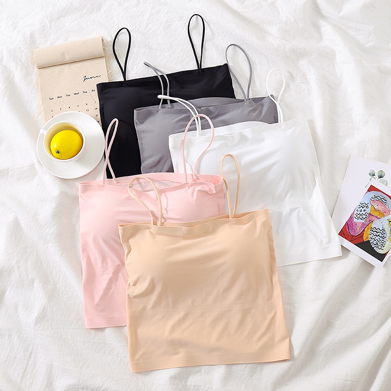 Jual TF Tanktop Wanita Pakaian Atasan Tanpa Lengan Tanktop Tali ...