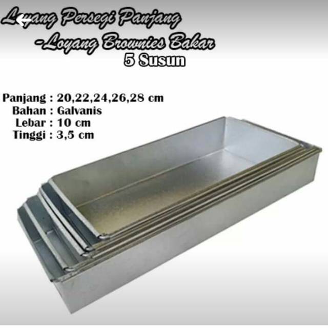 Jual Loyang bronis 1 set 5 pcs | Shopee Indonesia