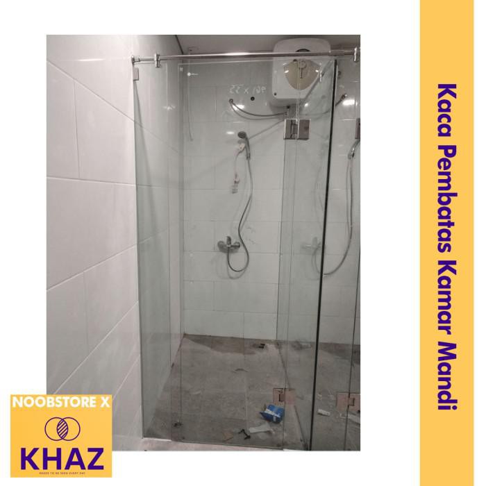 Jual Kaca Kamar Mandi / Pembatas Kaca Kamar Mandi / Kaca Shower ...