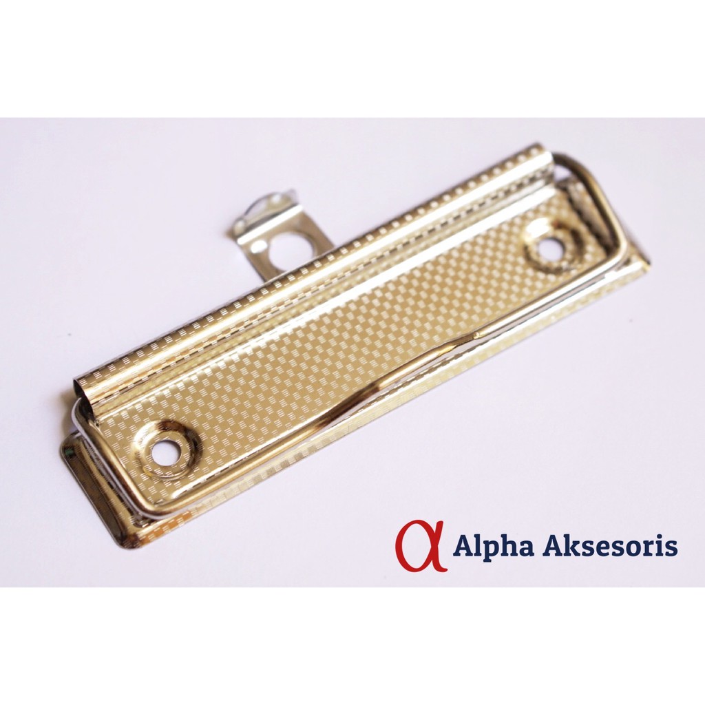 Jual Clipboard Jepit Besi bahan untuk clipboard 10 cm isi 5 pcs ...