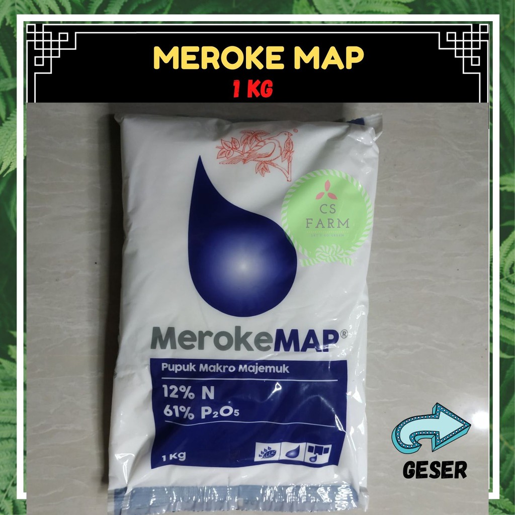 Jual Meroke MAP / Pupuk Mono-Ammonium Phosphate Hidroponik | Shopee ...