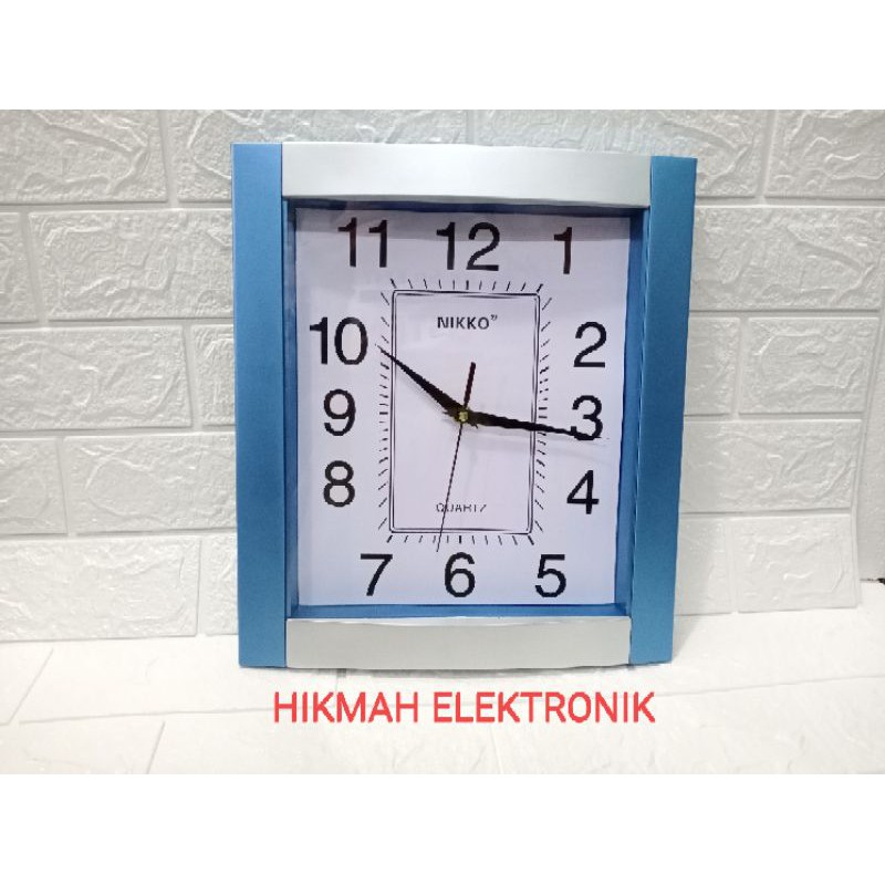 Jual jam dinding ZX-9356/jam dinding simple/jam dinding kotak/jam ...