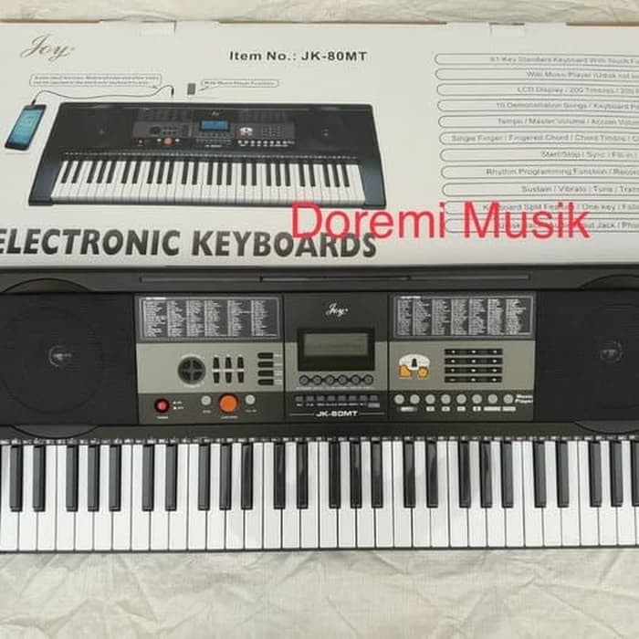Jual Keybord Piano organ JOY JK 80 MT ORIGINAL 100% | Shopee Indonesia