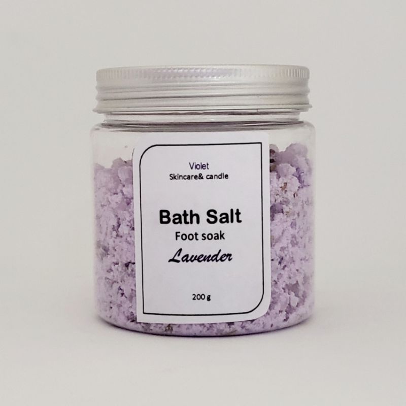 Jual Bath salt garam rendam kaki foot soak 200 gr | Shopee Indonesia