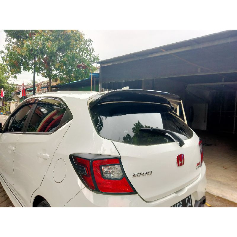 Jual Spoiler spoon brio allnew carbon kevlar | Shopee Indonesia