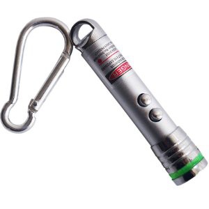 Jual Jual Laser Pointer Mini 3 in 1 Plus Senter LED Silver Berkualitas ...