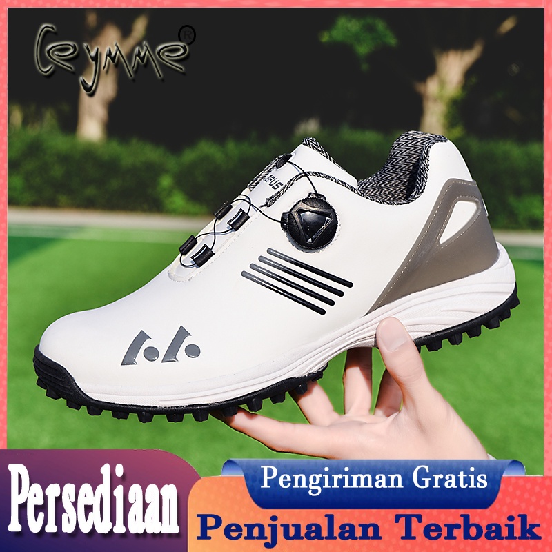 Jual 【Tersedia】Baru Sepatu Golf Pria Ringan Sepatu Pria Golf Tahan Air ...
