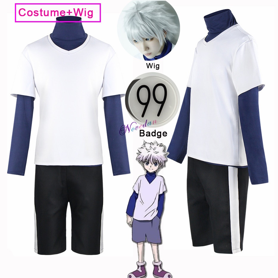 Jual PreOrder Anime Hunter x Hunter Killua Zoldyck Cosplay Costume ...