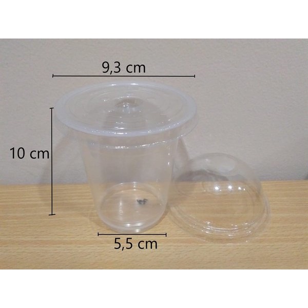 Jual gelas plastik cup plastik uk 12oz prima cup | Shopee Indonesia