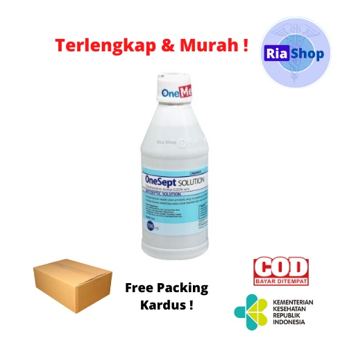 Jual ONESEPT SOLUTION 100 ML ONEMED | CAIRAN ANTISEPTIC ONEMED | CAIRAN ...