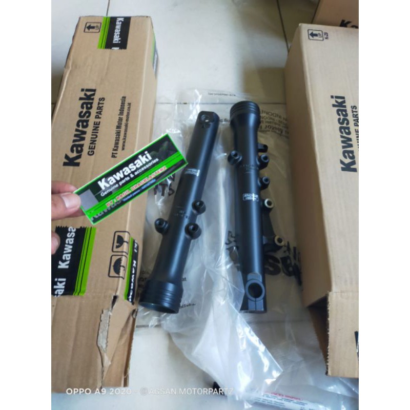 Jual Tabung bottom shock depan new ninja rr hitam 1 pasang original ...
