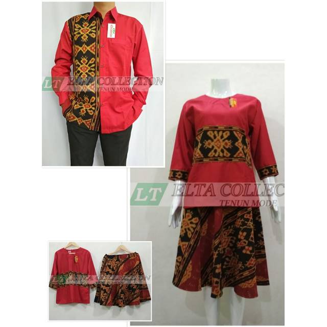 Jual Sarimbit Couple tenun kombinasi toyoboo | Shopee Indonesia