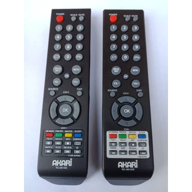 Jual REMOTE REMOT TV AKARI LED LCD SEPERTI ORIGINAL | Shopee Indonesia